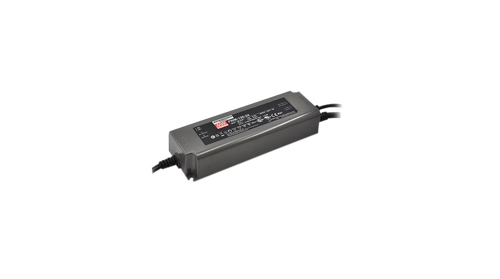 PWM-120-24BLE | MEAN WELL LED Driver 120W 5A 24 ... 24V IP67 | Distrelec International